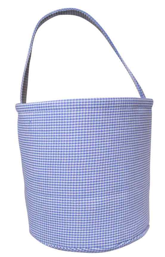 Gingham Bucket - Blue – Miss Lillie Children's Boutique