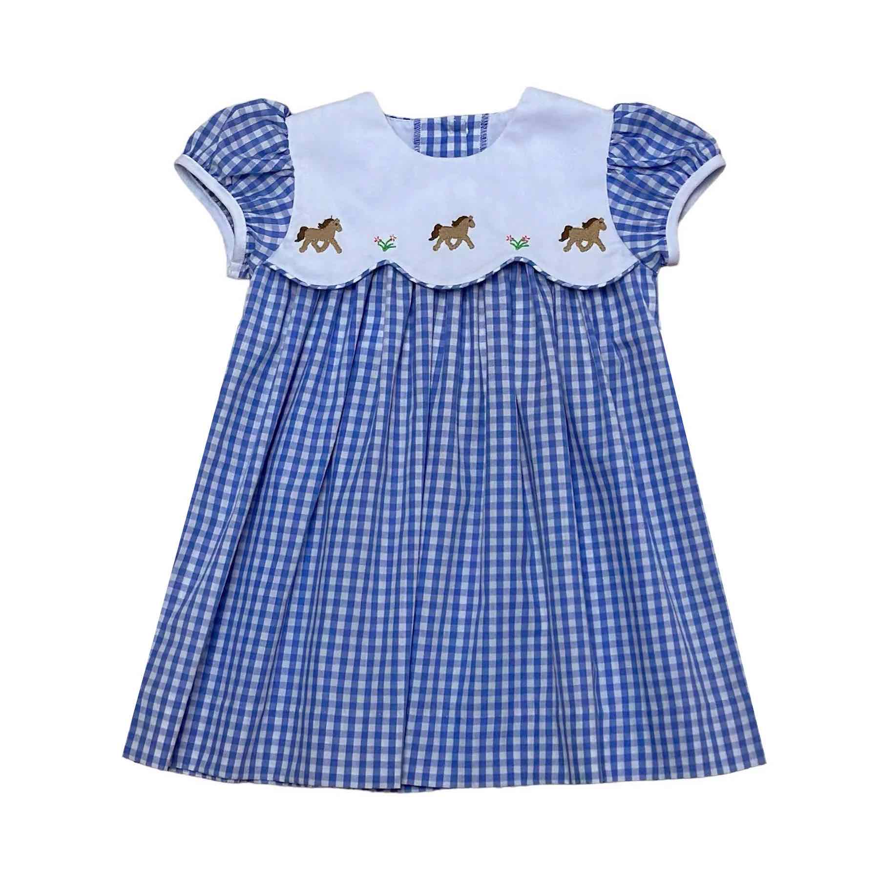 Robinson Dress - Horse – Miss Lillie Children's Boutique