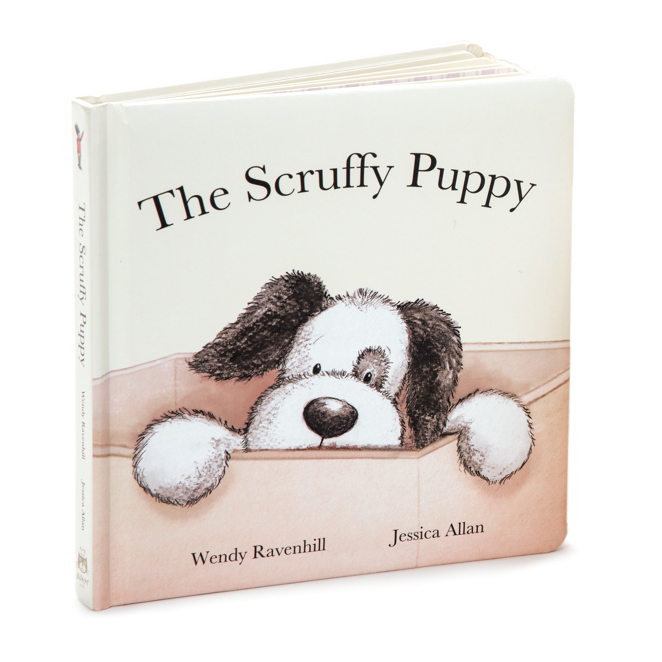 Jellycat Scruffy Puppy Book – Miss Lillie Children's Boutique
